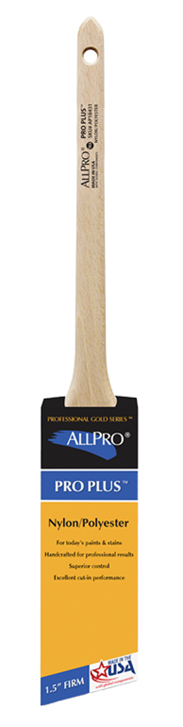 AllPro Pro Plus Nylon/Polyester Brush – Paint Garden